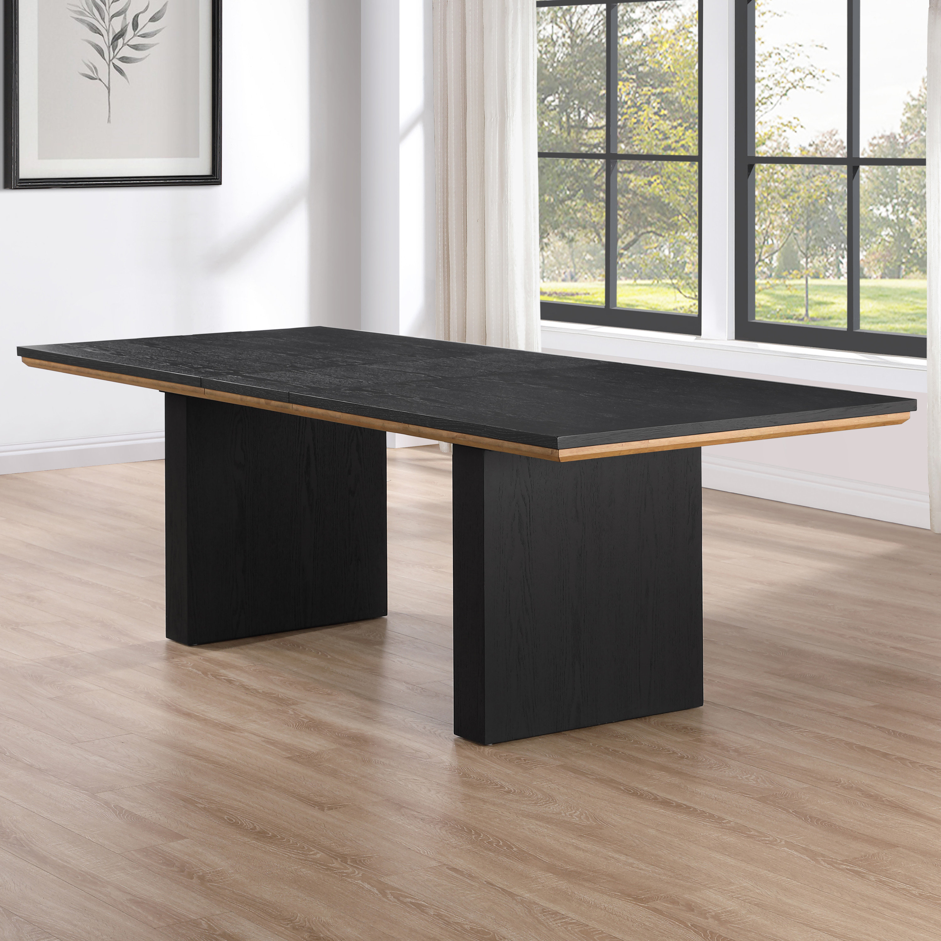 Latitude Run® Lixy Magnolia 80"-96" Dining Table & Reviews - Wayfair Canada